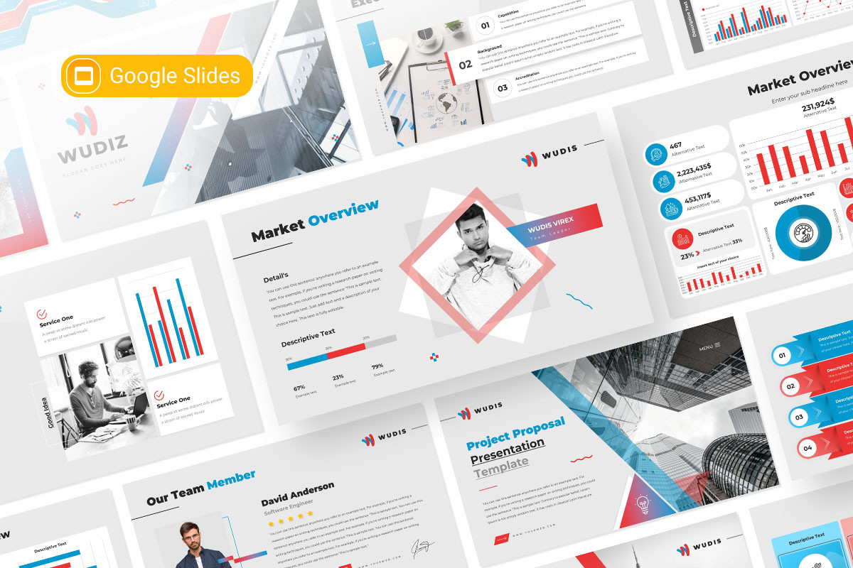 Project Proposal Google Slides Presentation Template | Nulivo Market